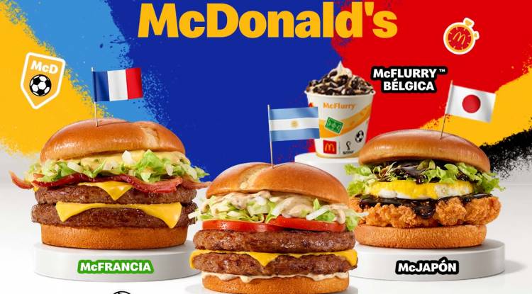 McDonald's launches its limited-edition World Cup burgers - Marca en ...